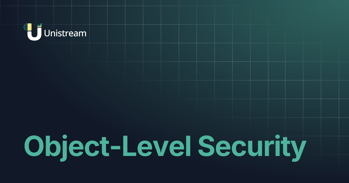 Object-Level Security | Unistream Docs