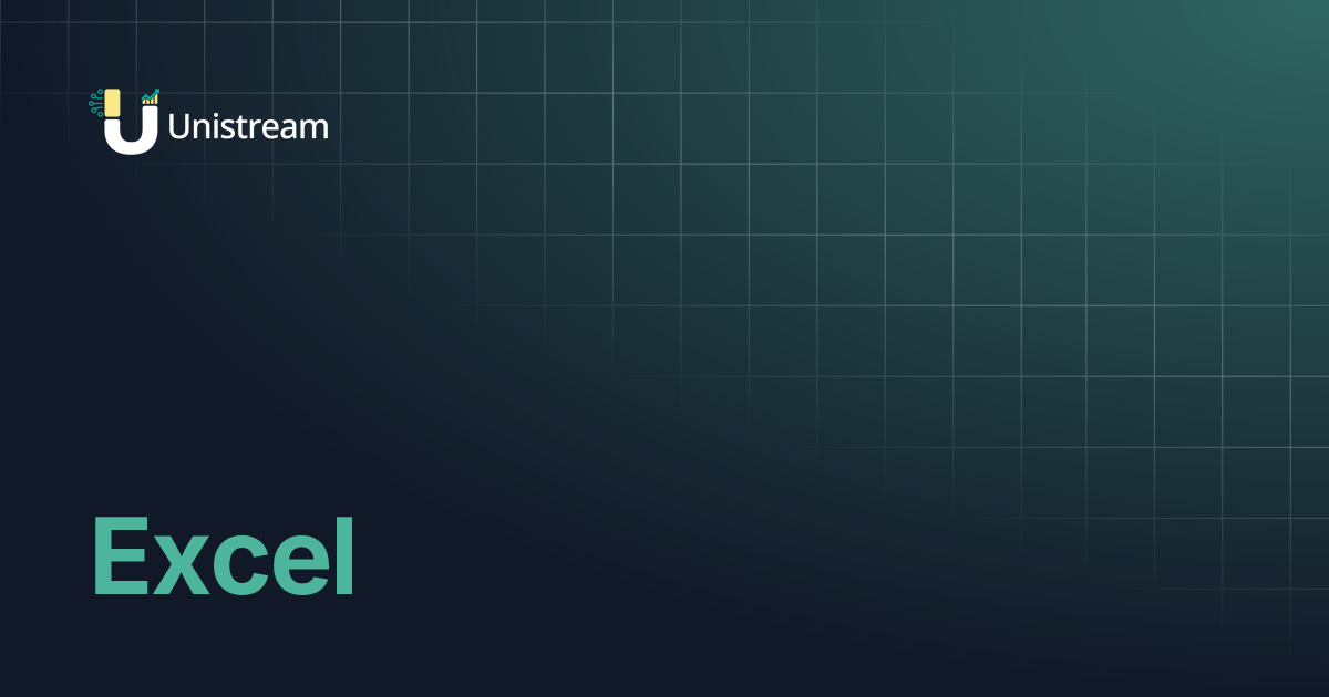 Excel | Unistream Docs
